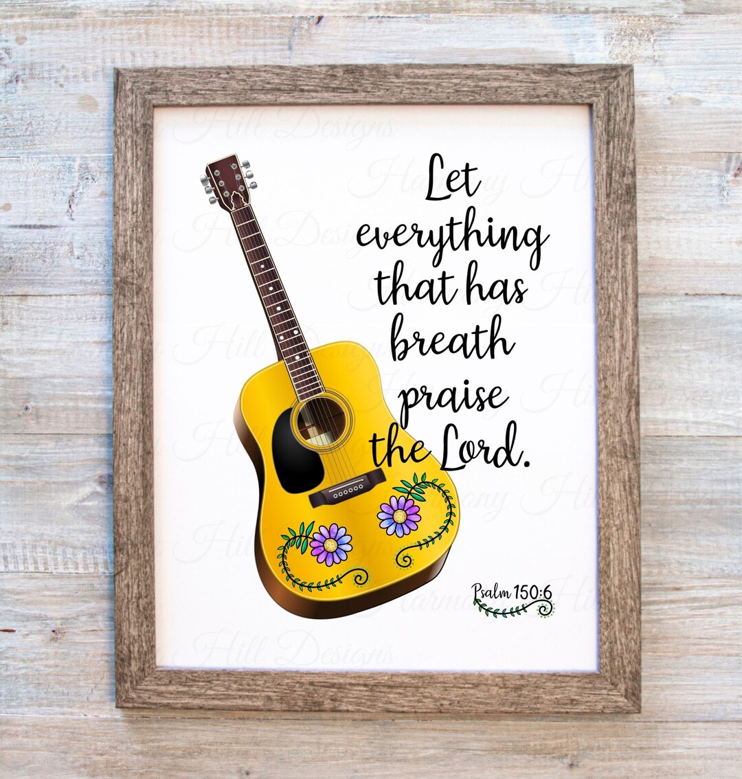 Guitar Printable, Guitar Print, Guitar Wall Art, Guitar Design, PNG ...