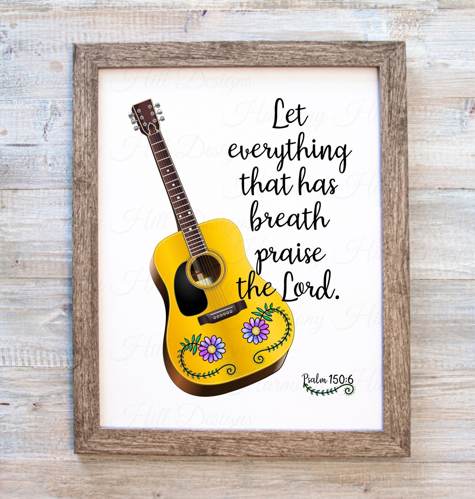 Guitar Printable, Guitar Print, Guitar Wall Art, Guitar Design, PNG ...