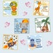 Jungle Valentine Cards, Kids Jungle Animals Valentines, Printable ...