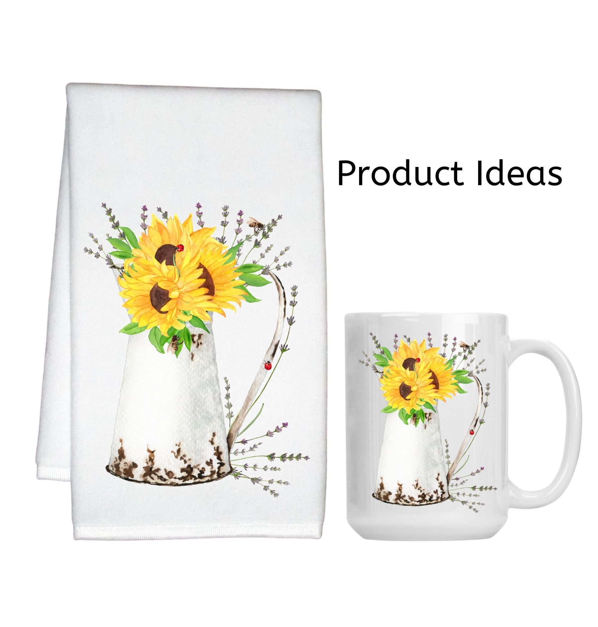 Sunflower Printable, Sunflower Print, Sunflower Wall Art, Sunflower ...
