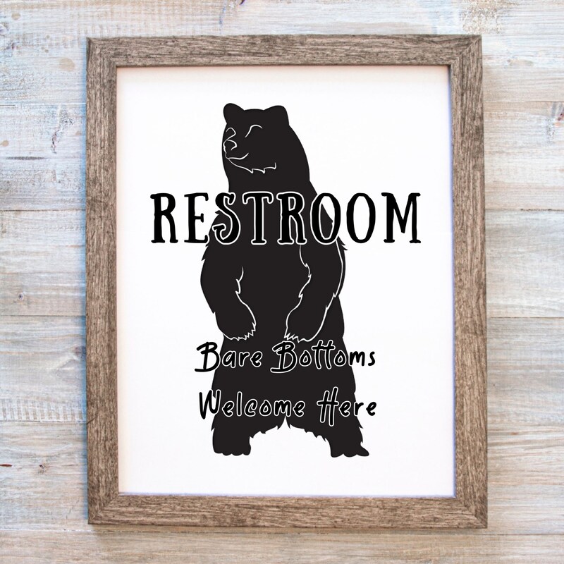 Bear Bottoms Welcome - Etsy