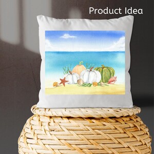 Fall Beach Decor, Fall Coastal Decor, Fall Beach Wall Art, Fall Beach ...
