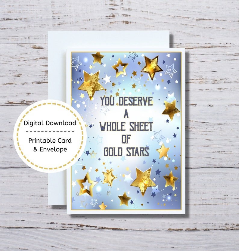 Congratulations Card, Encouragement Printable Card, Thinking of You ...