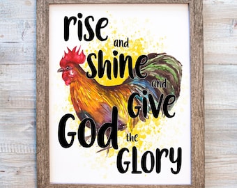 Give God the Glory | Etsy