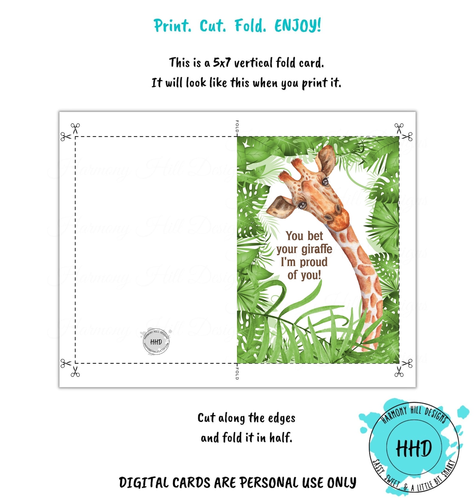 Congratulations Card, Printable Congrats Card, Proud of You Card ...