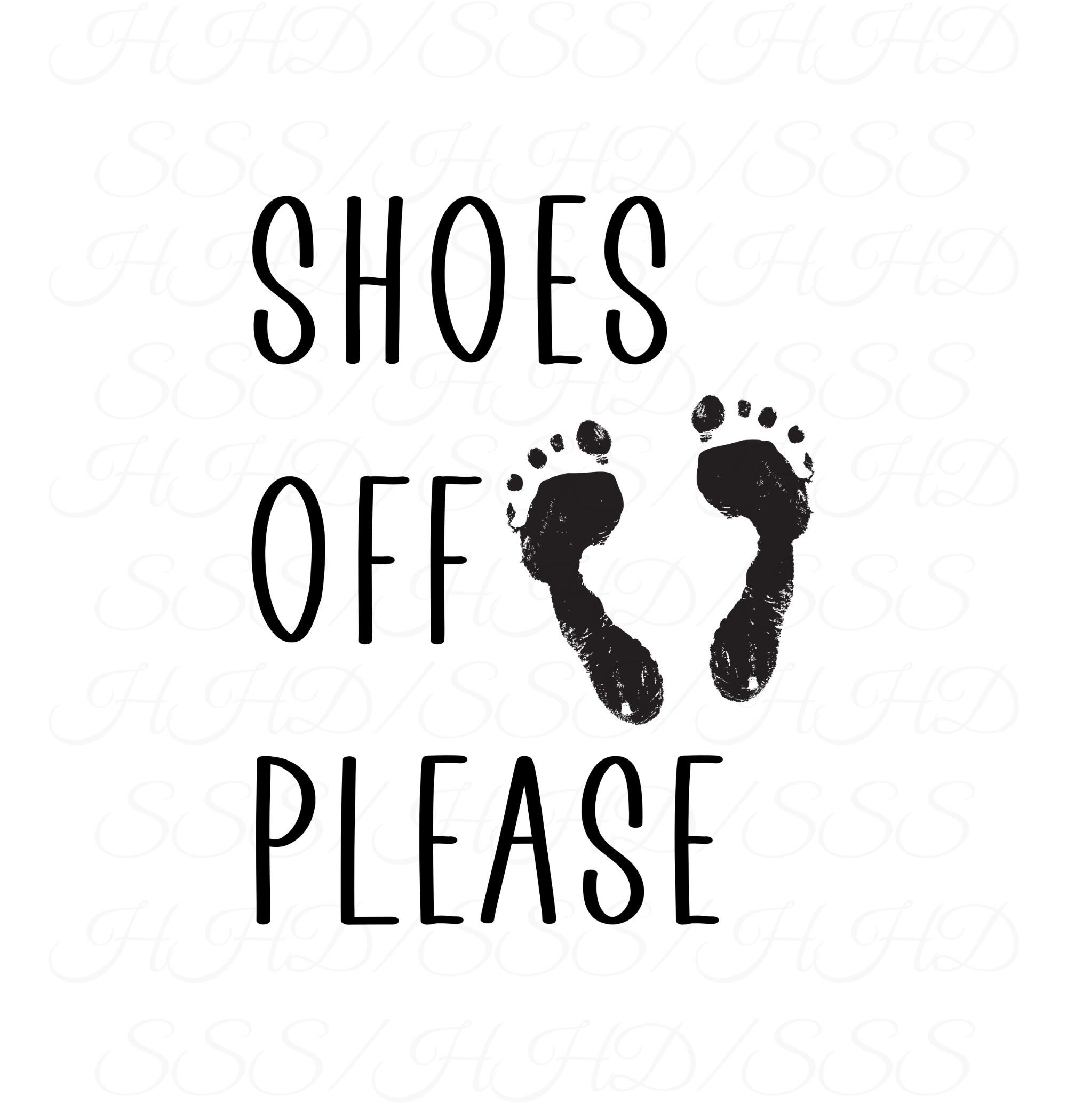 Shoes off Please Printable, Shoes off Please Feet Sign, Shoes off Entry ...