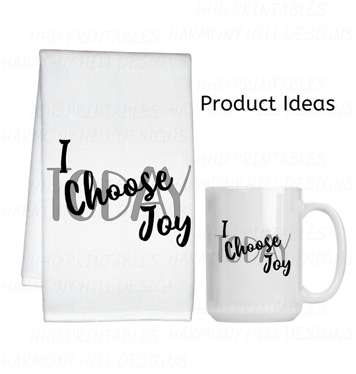 Today I Choose Joy Printable Today I Choose Joy Print PNG - Etsy