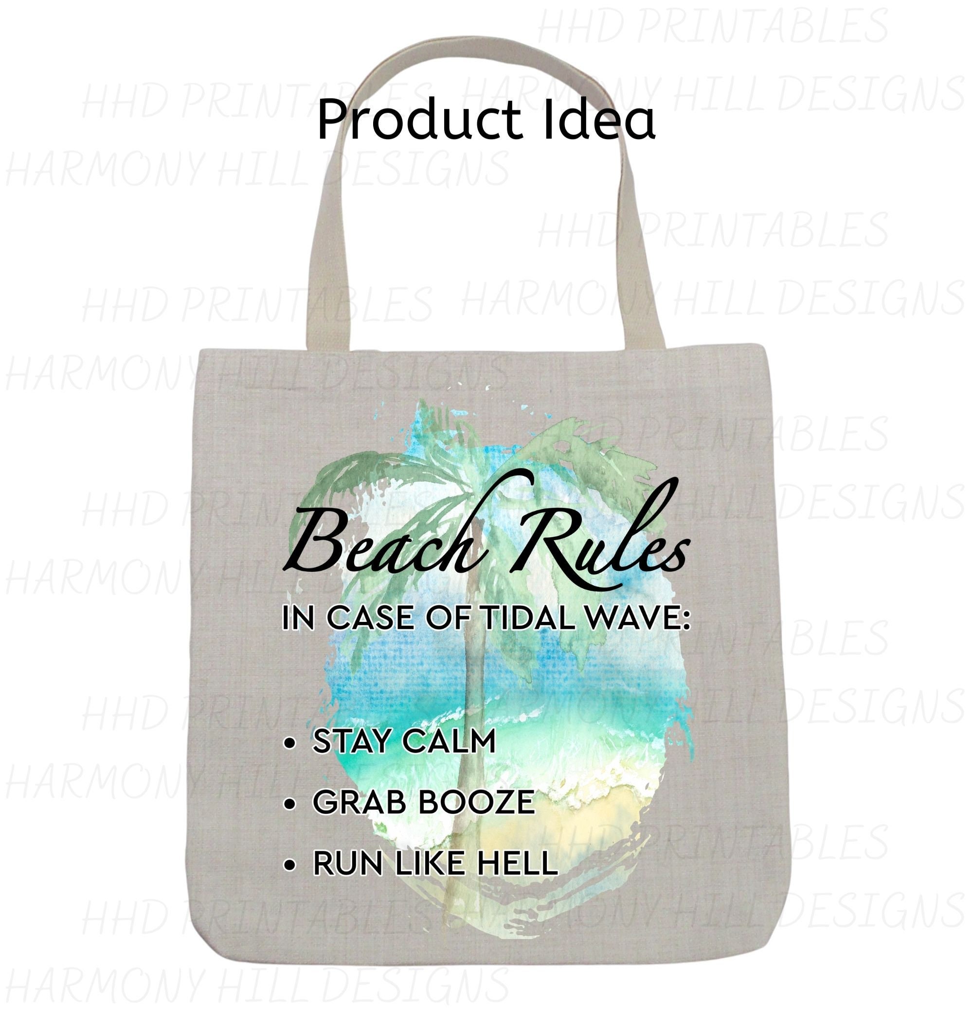 Beach Printable Beach Rules Print Funny Beach Wall Art - Etsy