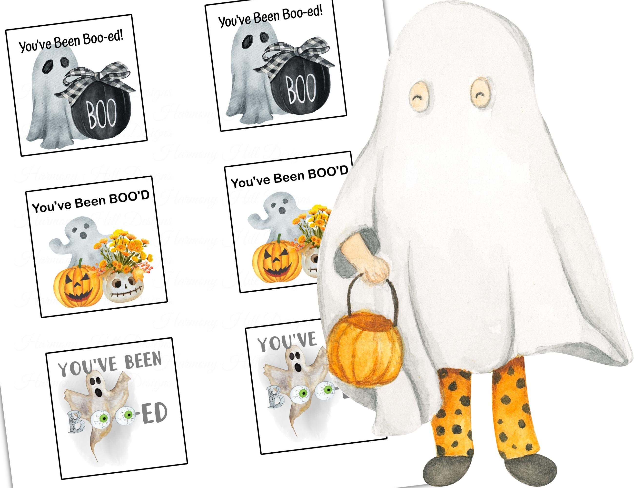 You've Been Booed Tags, Boo Treat Tag, Classroom Boo'd Tags, Halloween ...
