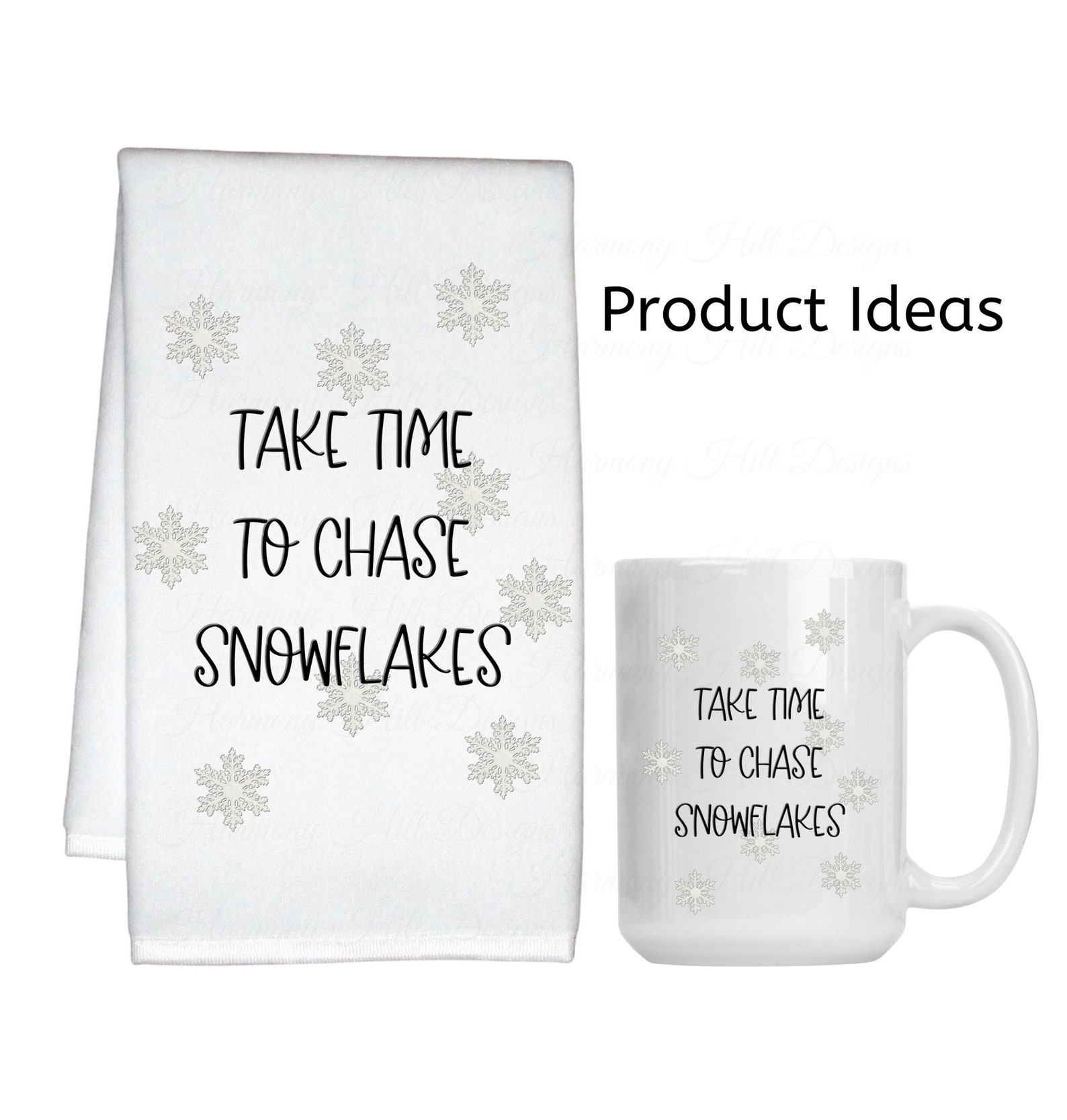 Snowflake PNG, Snowflakes Printable, Take Time to Chase Snowflakes ...