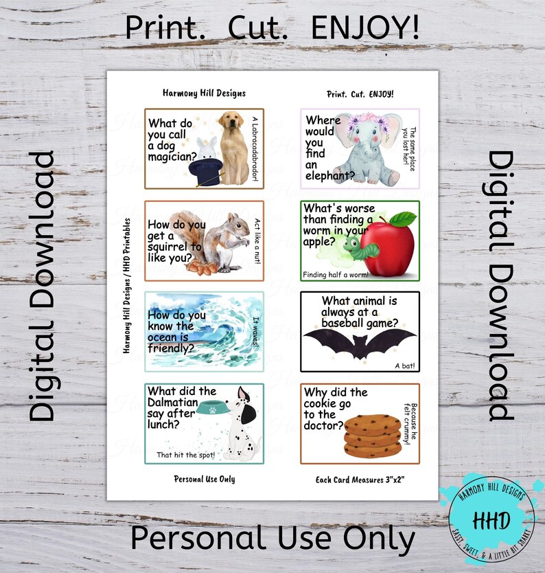 Lunchbox Notes, Printable Jokes for Kids, Cards for Kids, Lunch Box ...