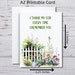 Christian Friendship Card, Printable Thank You Card, Friendship Bible ...