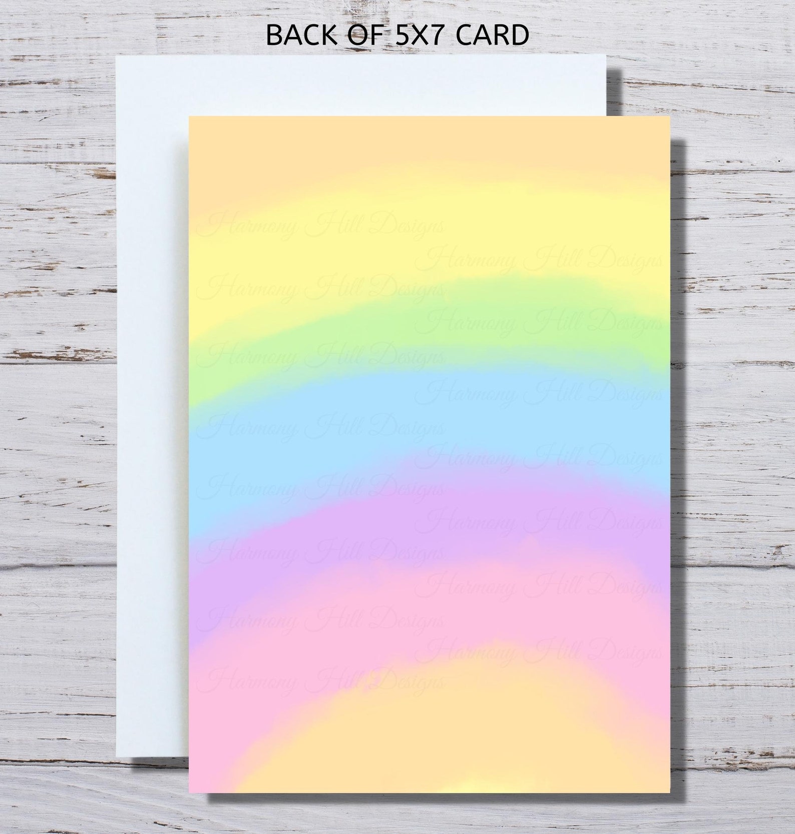 Rainbow Birthday Card, Printable Rainbow Card, Boho Rainbow, Card and ...