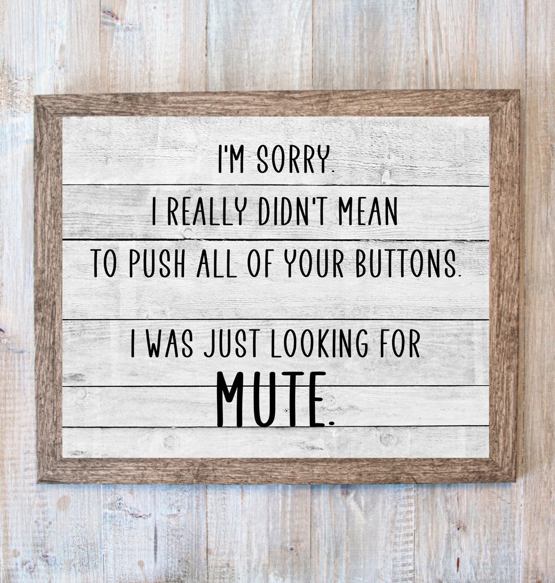 Mute Button Wall Art, Mute Button Printable, Mute Button Print, PNG ...