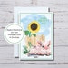 Printable Mother's Day Card, Pig Mothers Day Card, Mother's Day Card ...