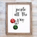 Jingle Bells Art, Jingle All the Way Printable, Christmas Gallery Wall ...