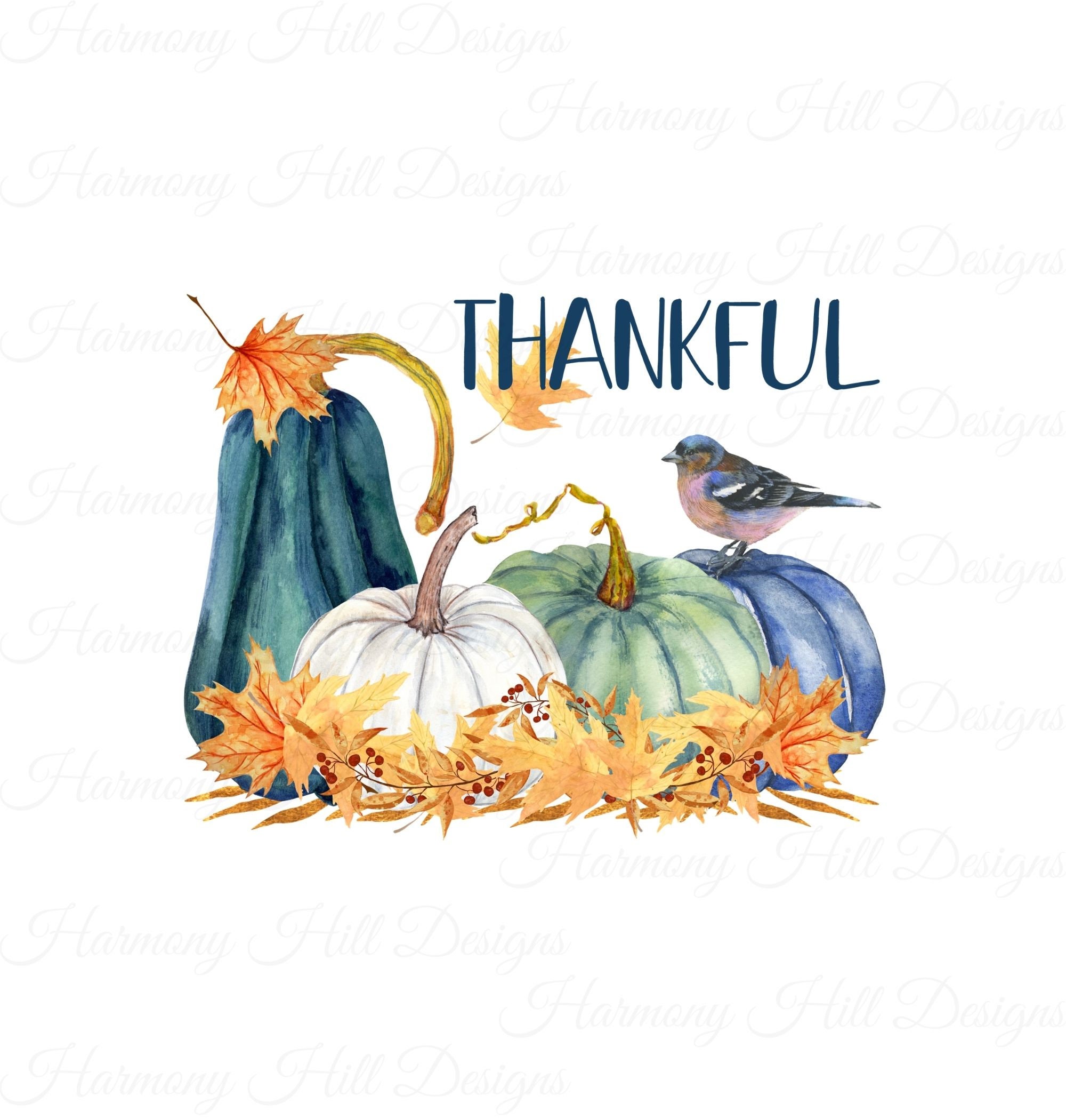 Thankful Printable, Thankful Print, Pumpkins Printable, Fall Wall Art ...