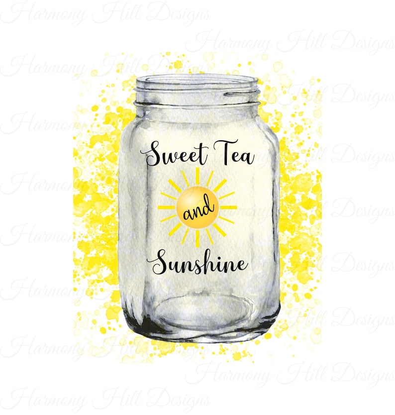 Sweet Tea Printable, Southern Print, Tea Printable, Sweet Tea and ...