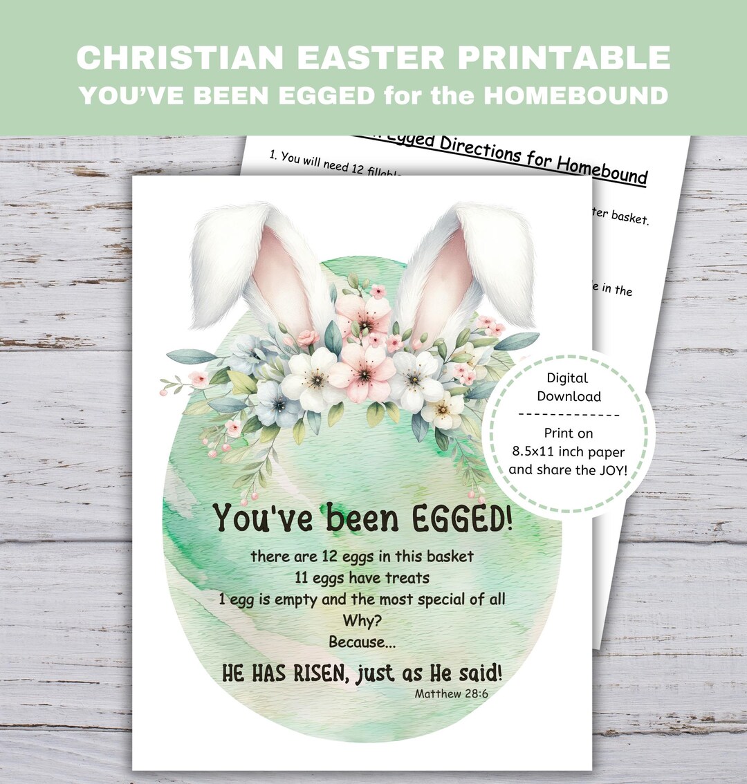 You've Been Egged, for Homebound, for Nursing Home, for Hospital ...