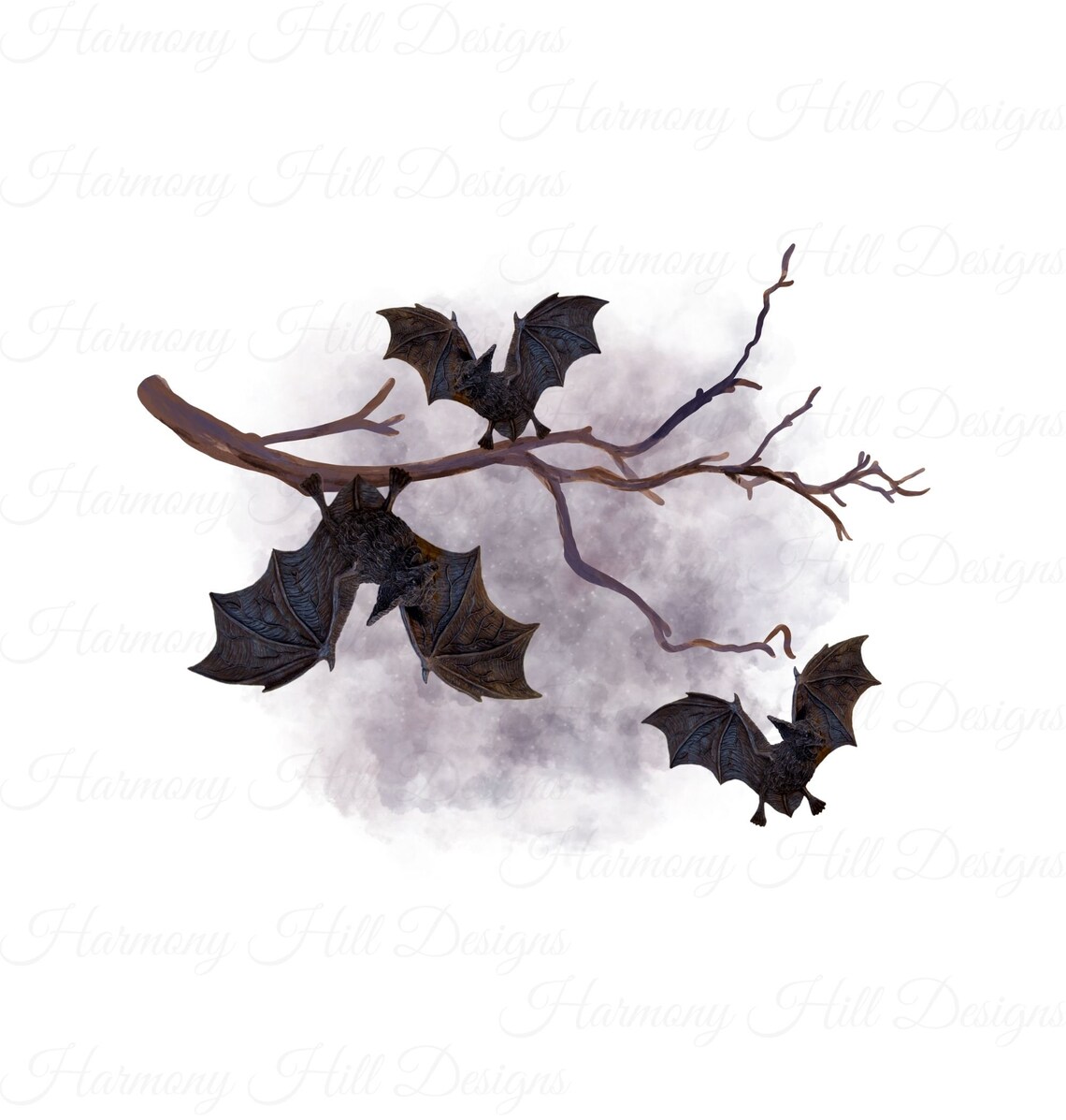 Bats Printable Bats Print Bats Wall Art Bats Sublimation - Etsy