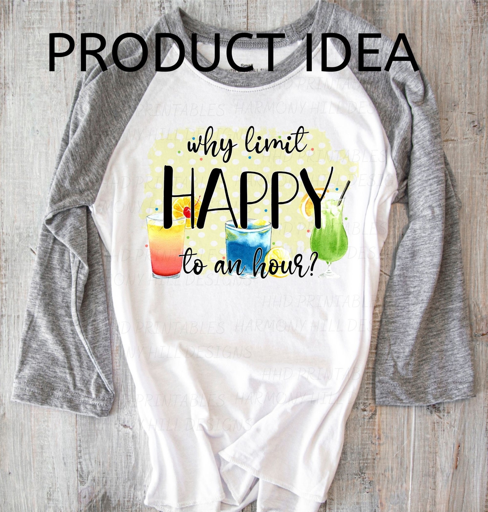 Happy Hour Printable, Happy Hour Print, Bar Sign Sublimation, Happy ...