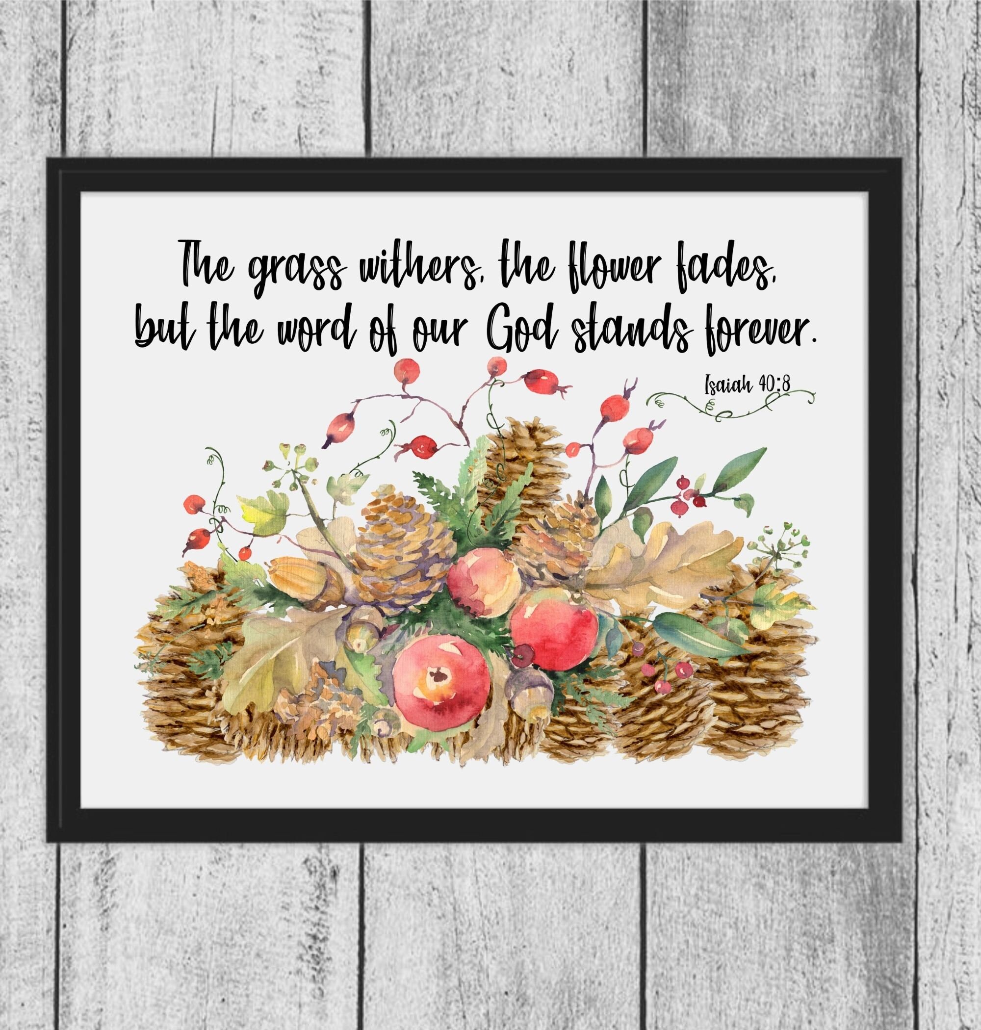 Christian Design Christian Fall Print Christian Printable - Etsy