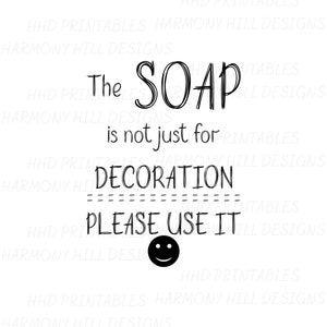 Bathroom Printable, Bath Soap Print, PNG, JPG, Sublimation, Bath Wall ...