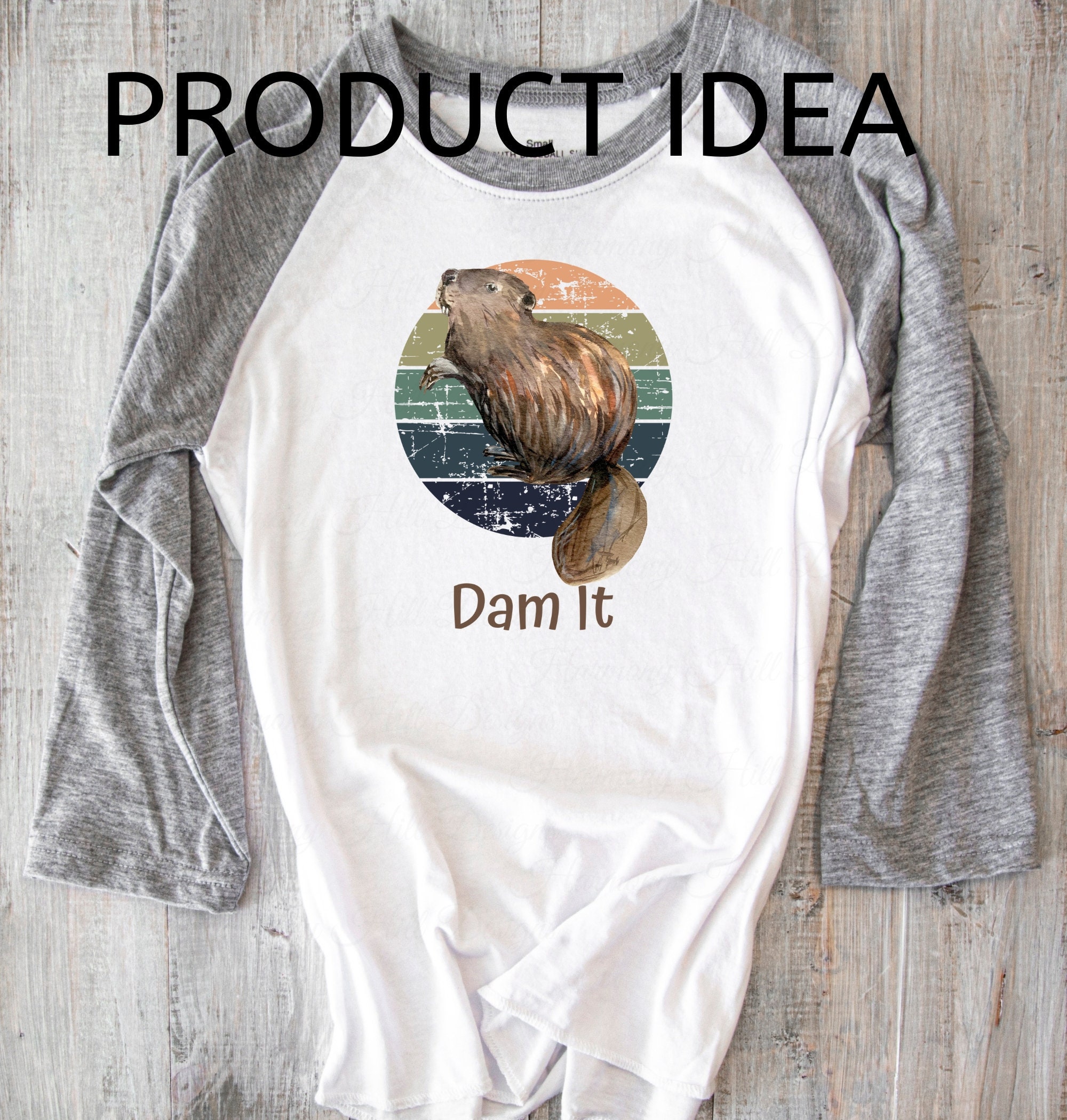 Beaver Dam It PNG Funny Beaver Print Beaver Dam It - Etsy