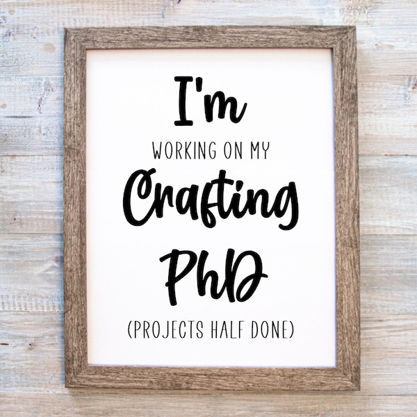 Craft Room Sign - Etsy