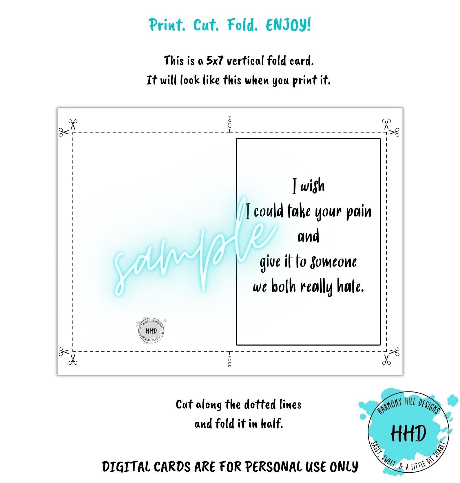 Funny Get Well Card, Funny Thinking of You Printable Card, Take Your ...