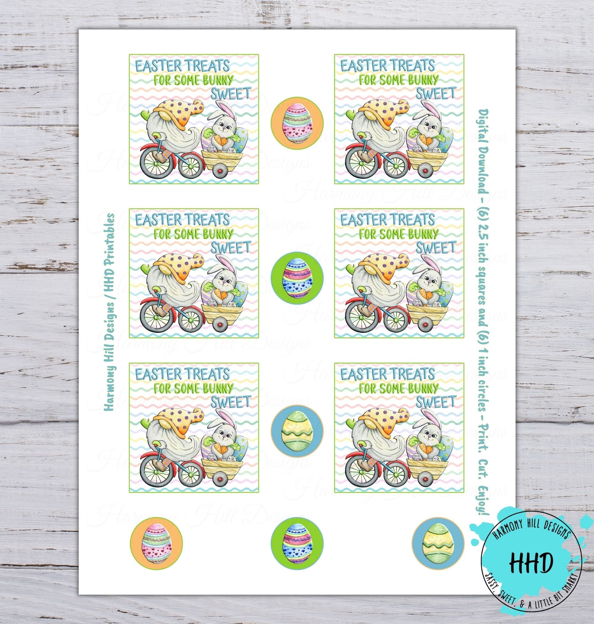 Easter Tags Printable, Easter Gift Tag, Classroom Easter Tags, Easter ...