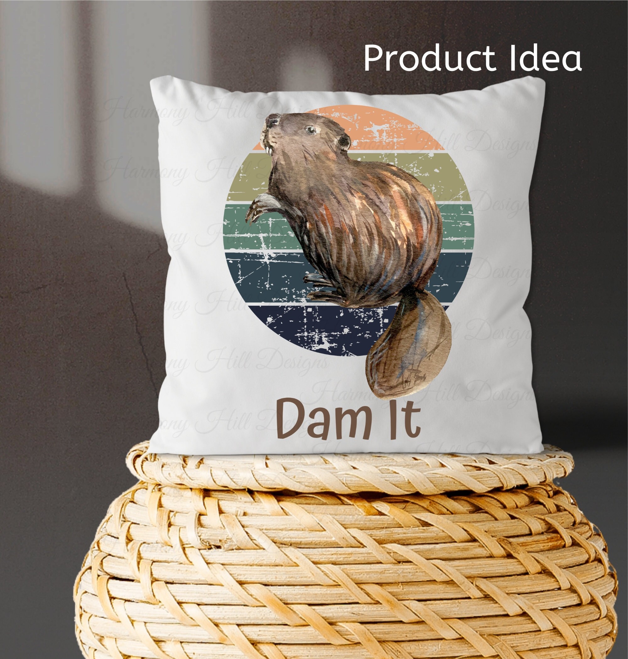 Beaver Dam It PNG Funny Beaver Print Beaver Dam It - Etsy
