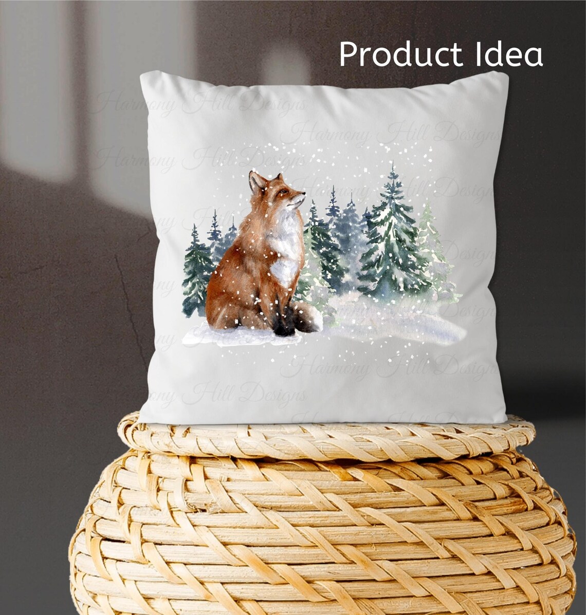 Fox Decor Fox Wall Art Fox Printable Fox Digital Download - Etsy