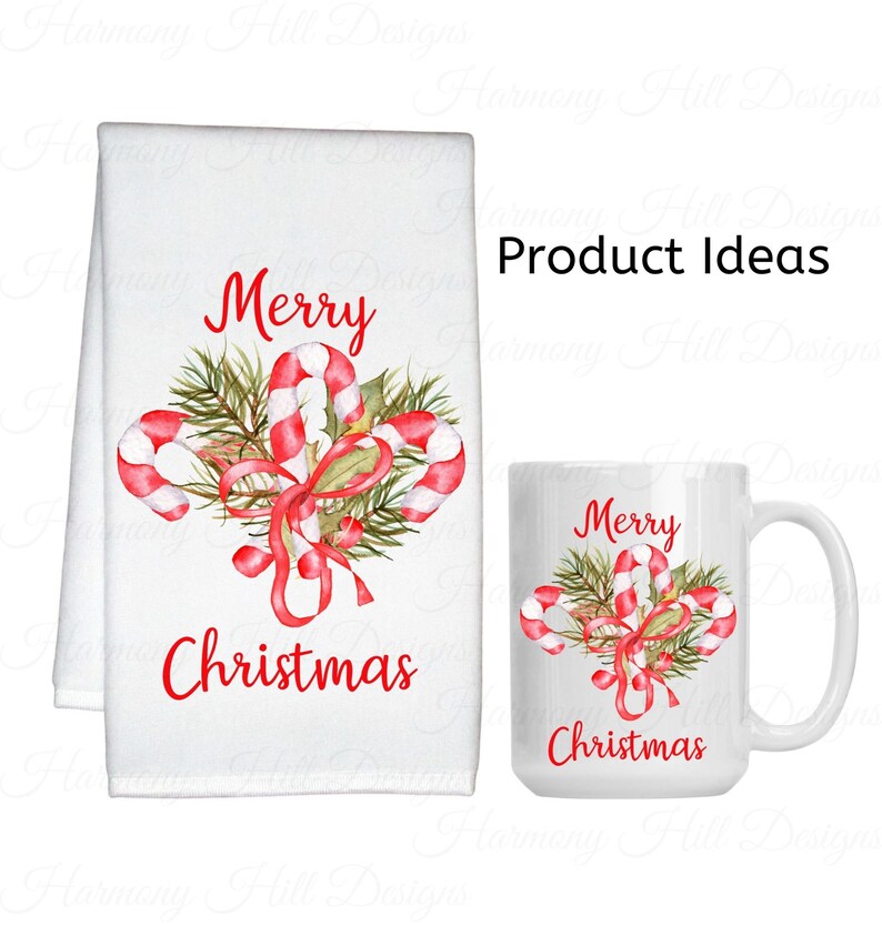 Candy Canes Design, Merry Christmas Print, Candy Canes Printable, Candy ...