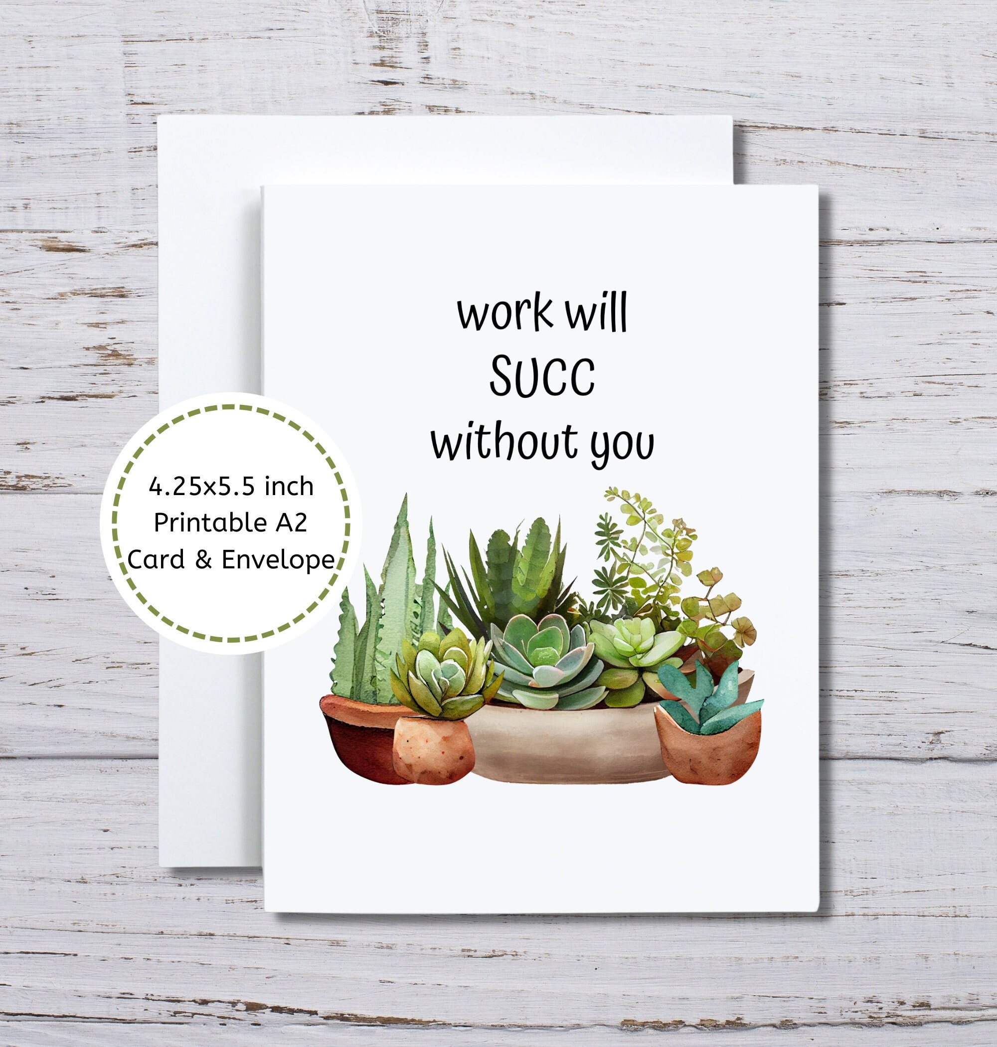 Coworker Goodbye Card, Retirement Card, Coworker Moving, Office Staff ...