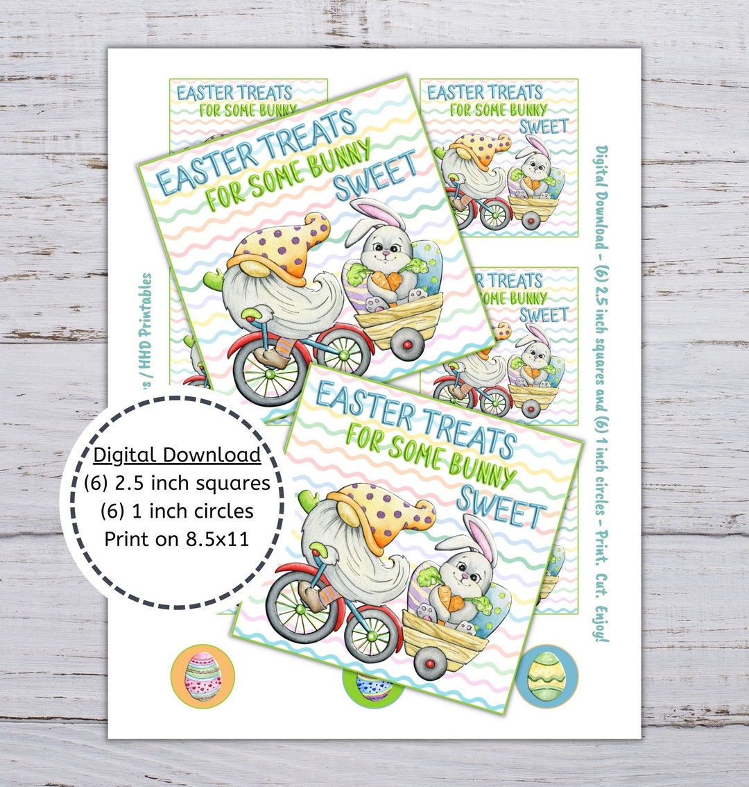 Easter Tags Printable, Easter Gift Tag, Classroom Easter Tags, Easter ...