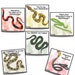 Snake Valentine Cards, Printable Snakes Valentines, Printable Valentine ...