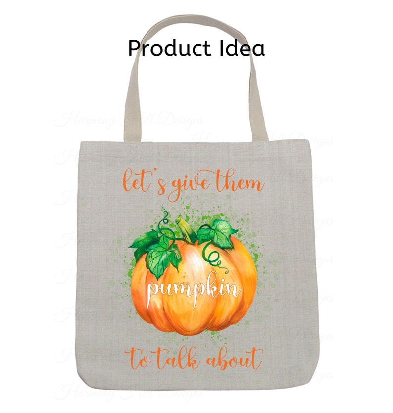 Pumpkin Decor Funny Pumpkin Wall Art Let's Give Them - Etsy