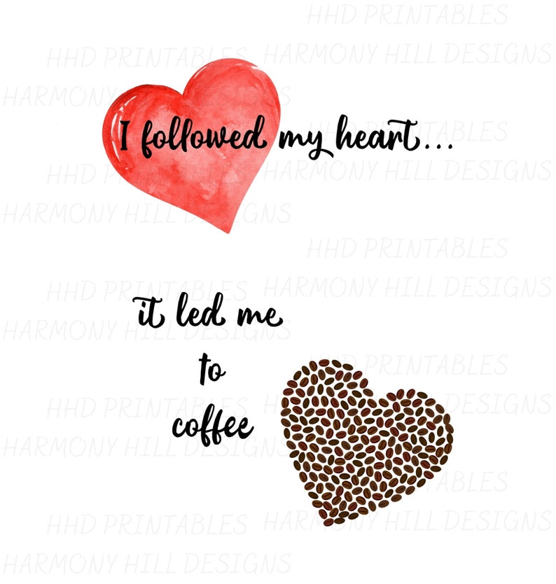 Coffee Bar Printable Coffee Print Coffee Theme Sign PNG - Etsy