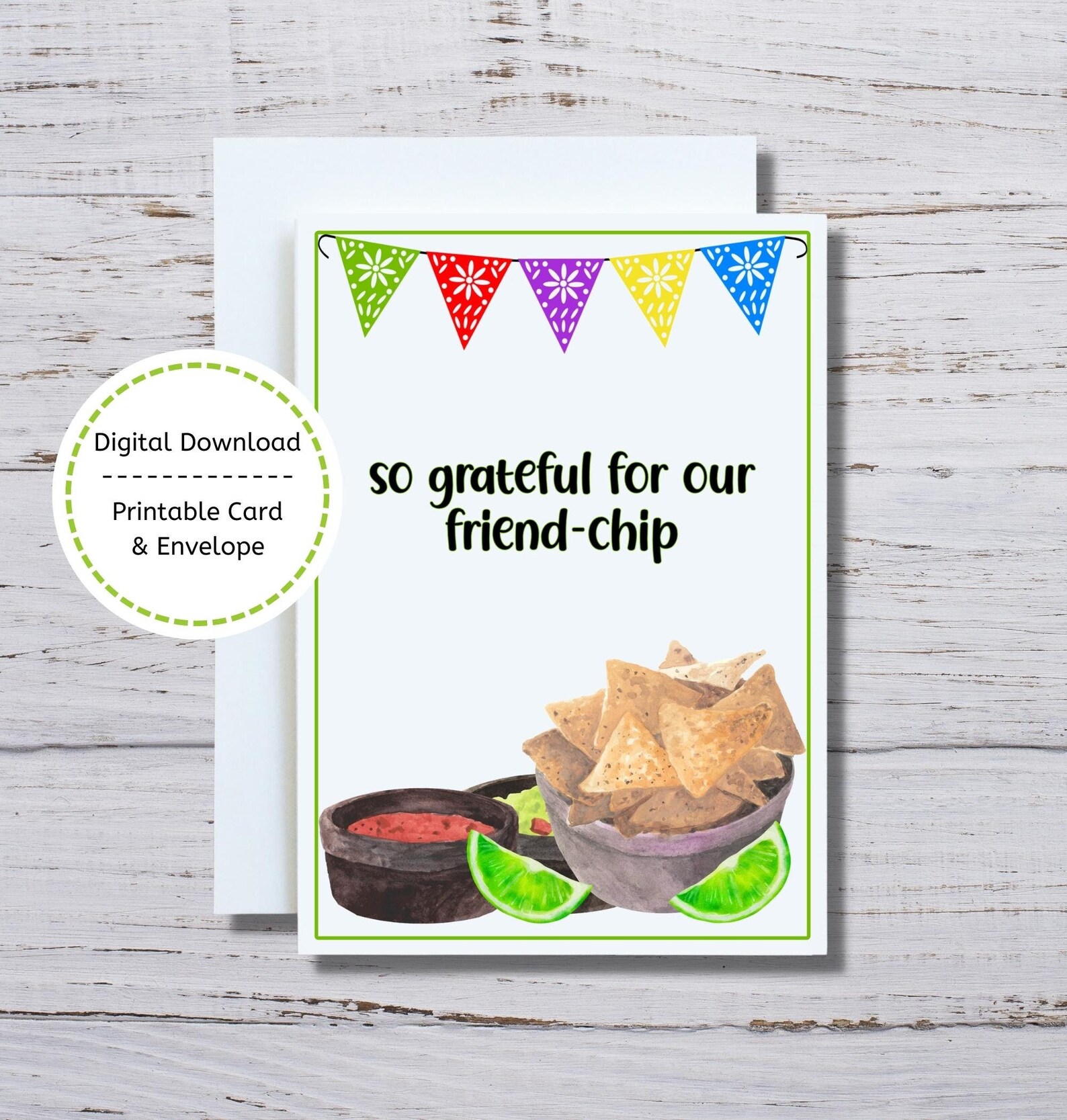 Funny Friend Card, Punny Friendship Card, Printable Card for Friend ...