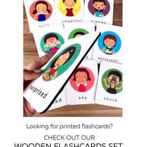 Emotions Poster - Montessori Feelings Chart - Feelings Print ...