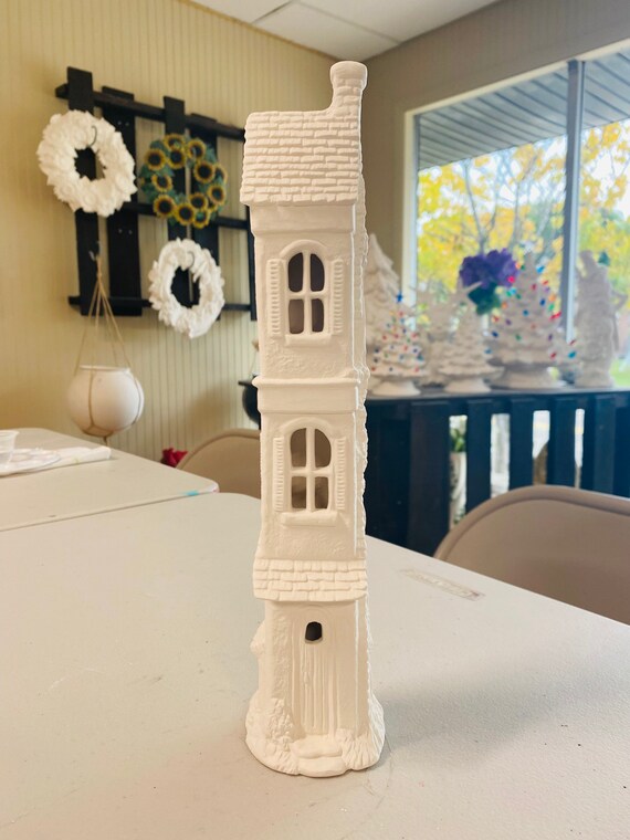 Ceramic House Ready to Paint 13 - Etsy