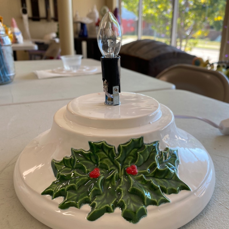 Ceramic Christmas Tree Base - Etsy
