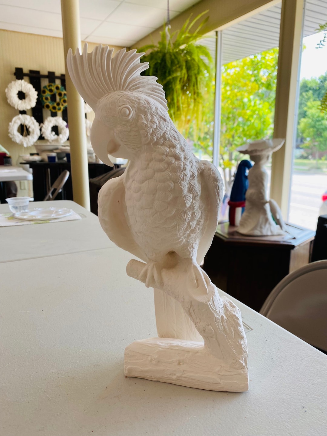 Ceramic Cockatoo 12” - Etsy