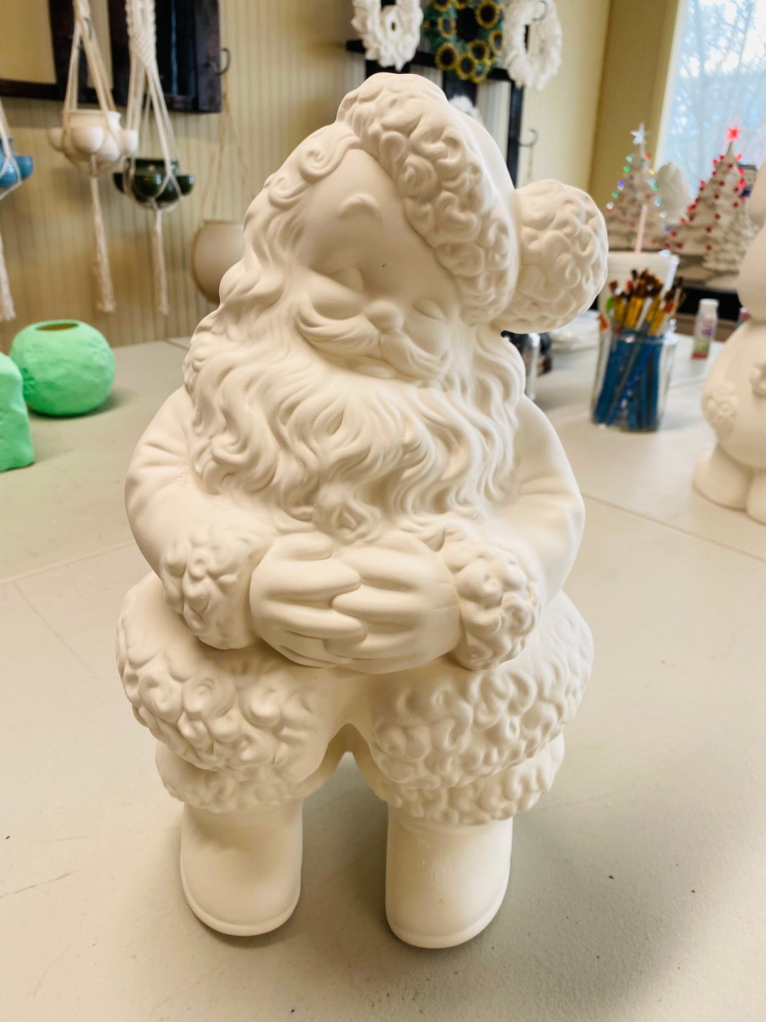 Traditional Santa Large 14” - Etsy