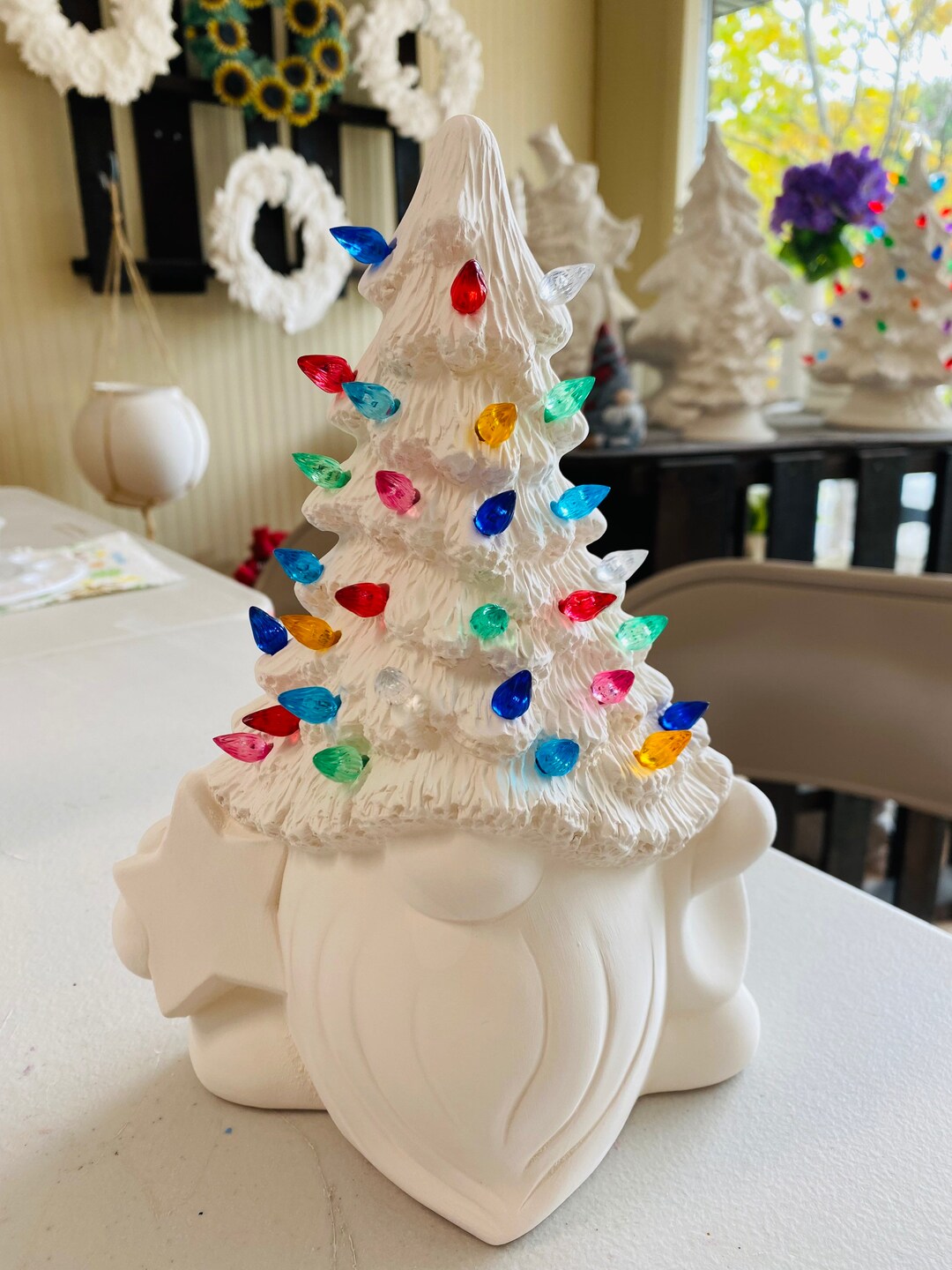 Ceramic Christmas Gnome 10 - Etsy