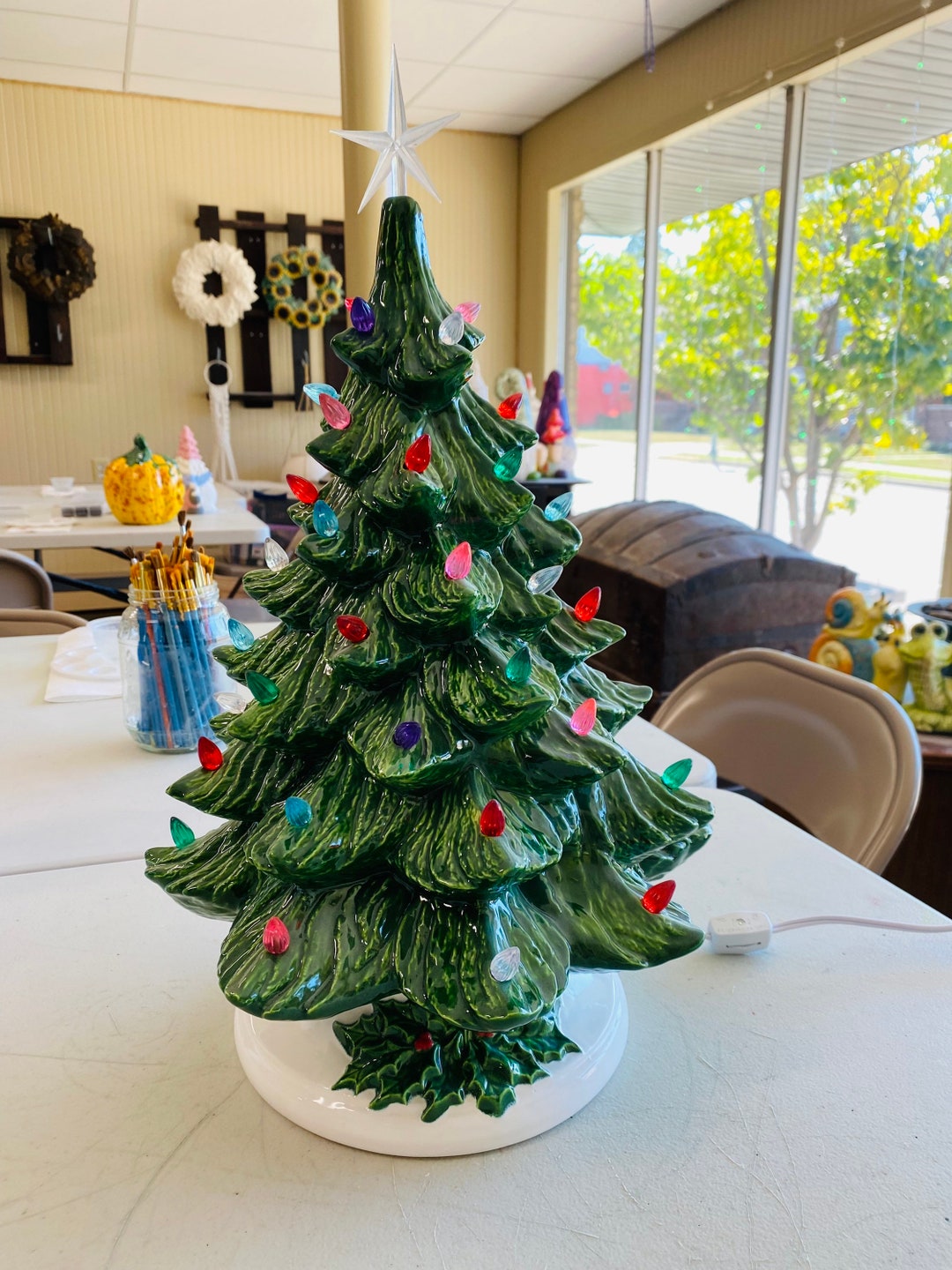 Ceramic Christmas Tree - Etsy
