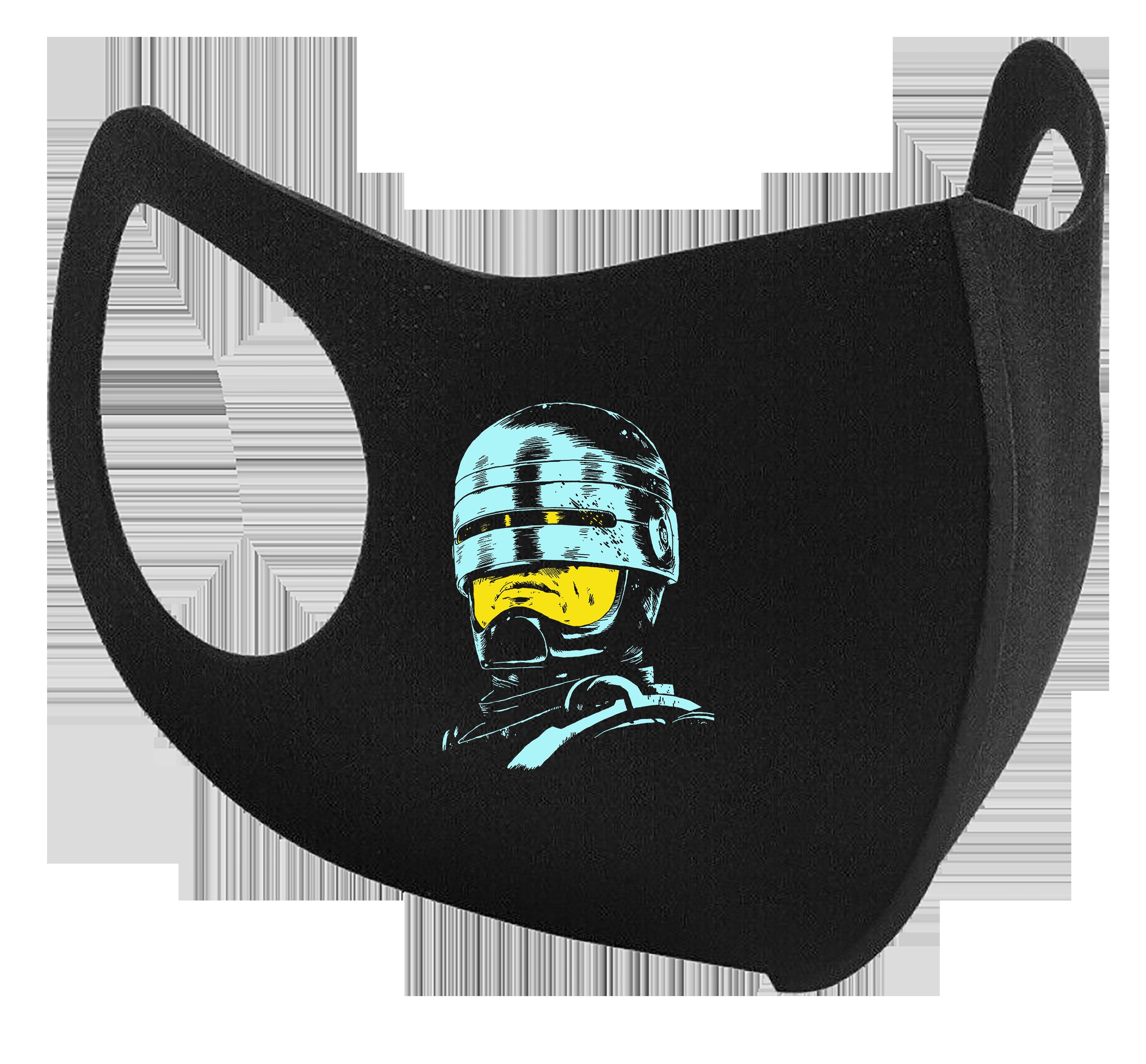 Robocop Face Mask Omincorp Cult Classic Alex Murphy Film Retro | Etsy