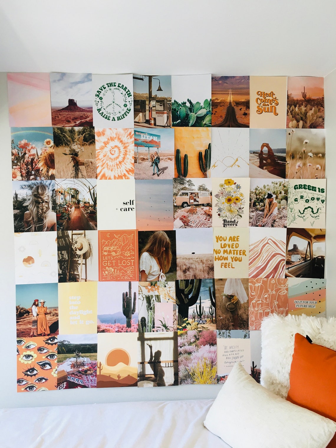 Boho Collage Kit - Etsy