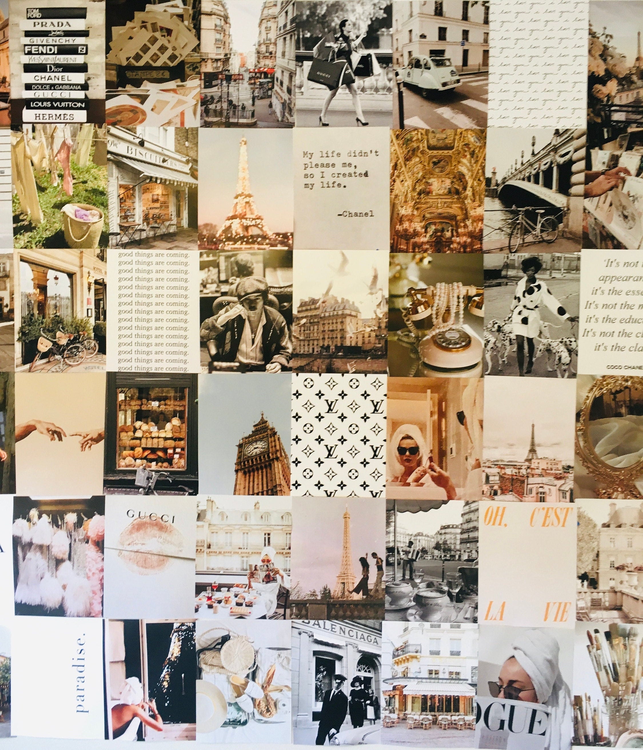 Classy Collage Kit - Etsy UK